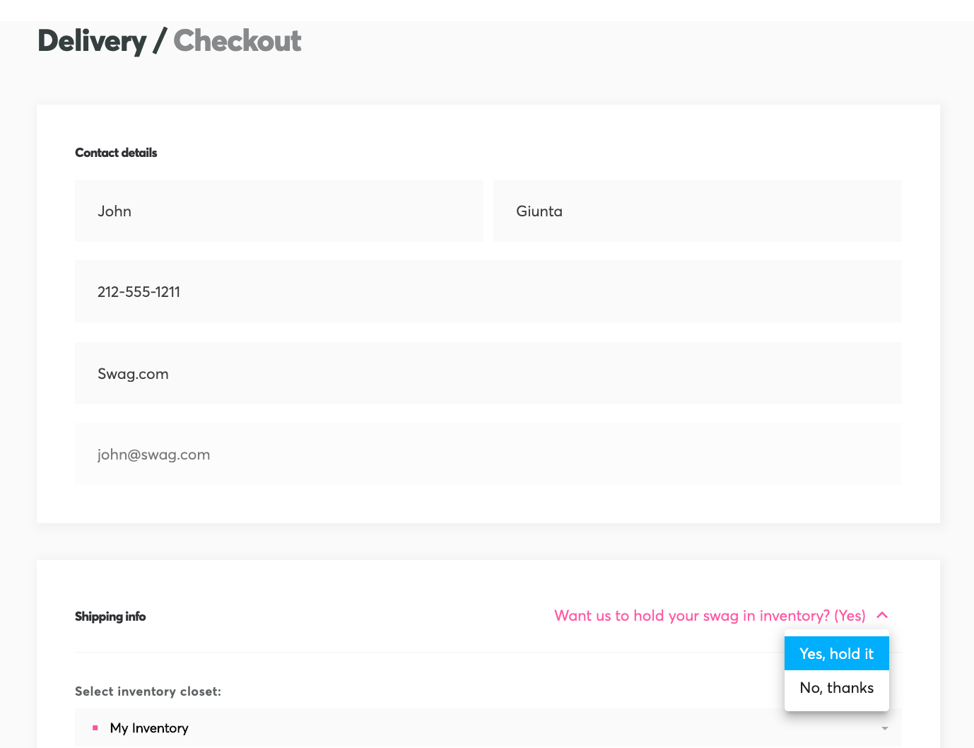 How to Distribute Gifts, Items and Boxes to Employees