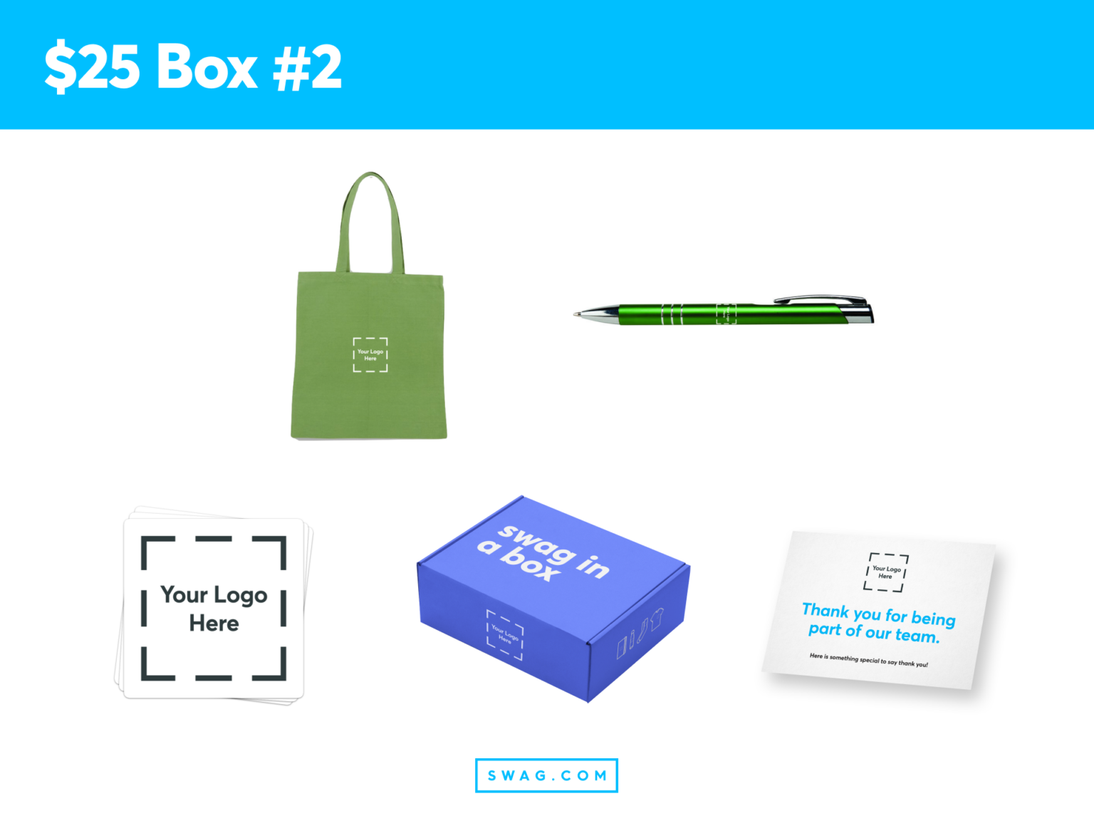 30 Swag Box Ideas For Employees, Customers and Leads - Swag.com