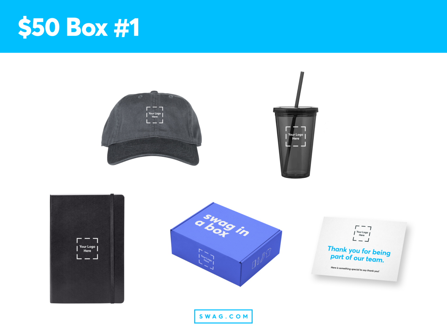 30 Swag Box Ideas For Employees, Customers and Leads - Swag.com