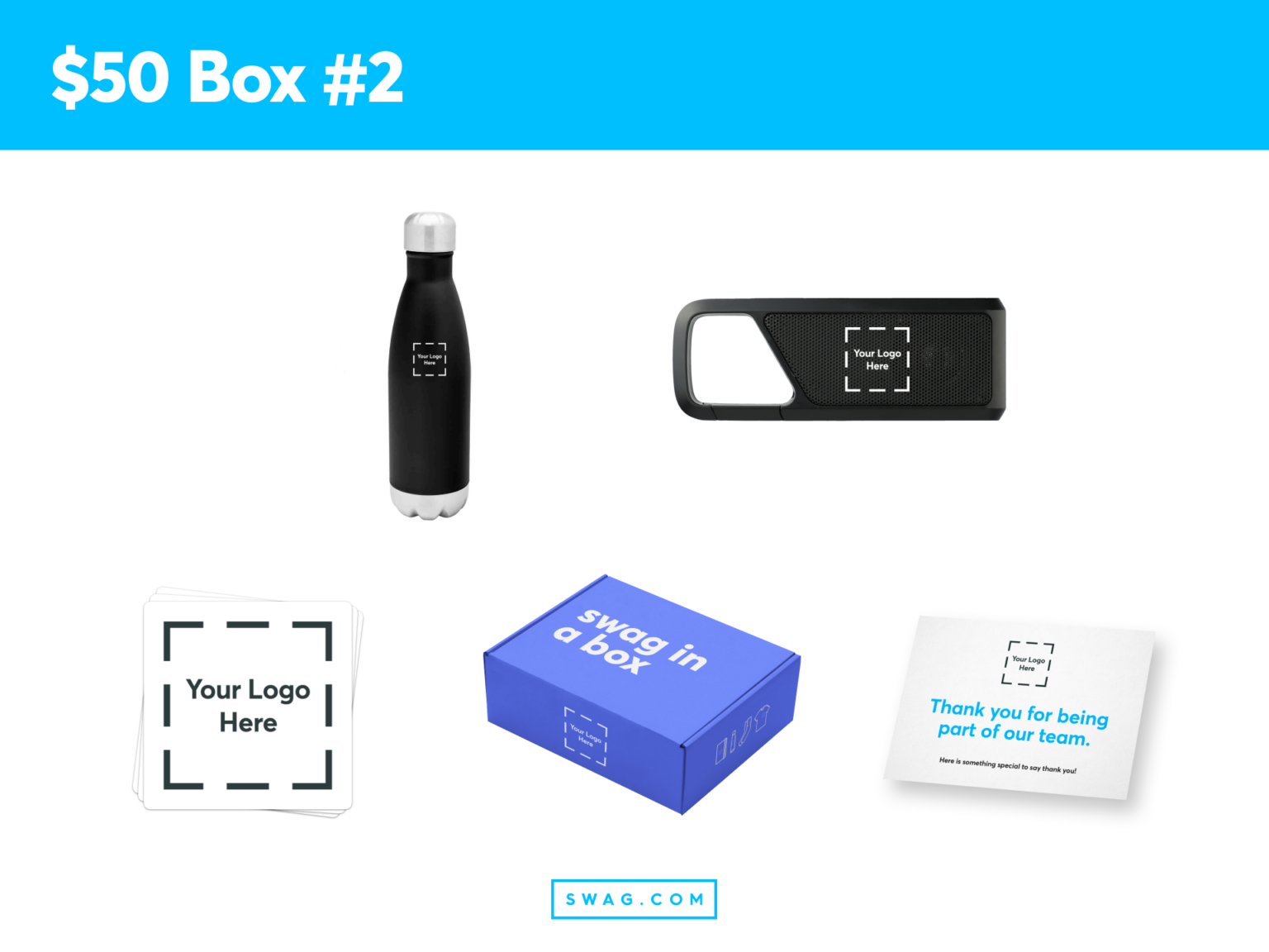 30 Swag Box Ideas For Employees, Customers and Leads - Swag.com