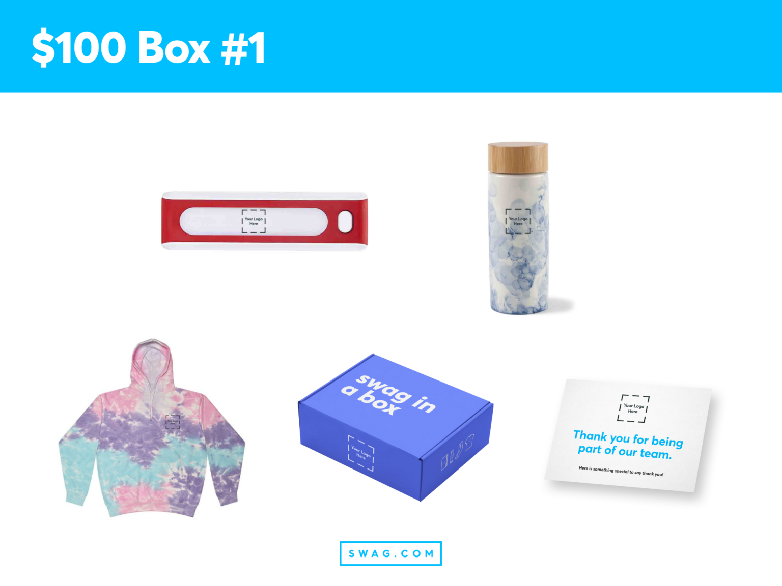 30 Swag Box Ideas For Employees, Customers and Leads - Swag.com