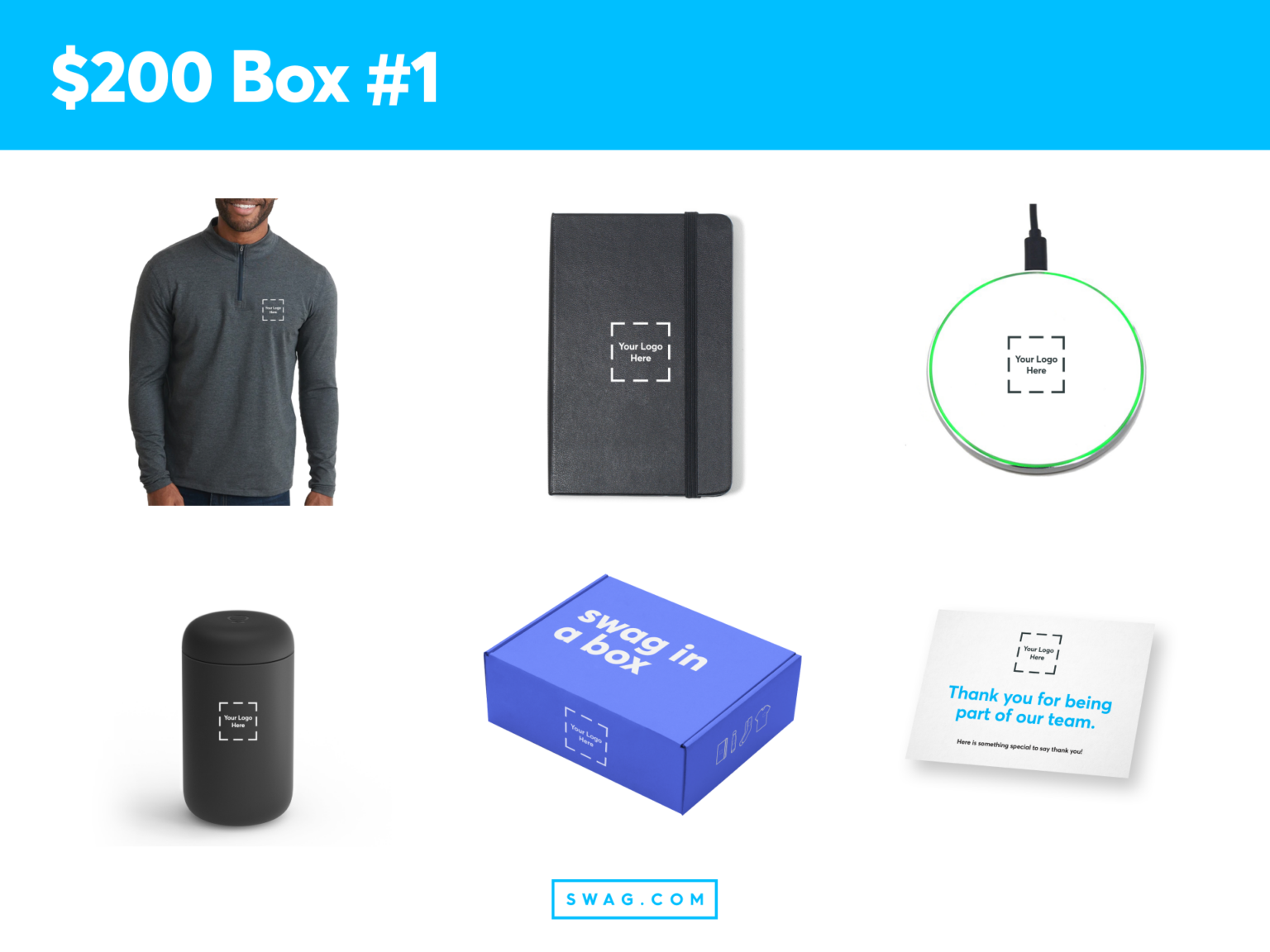 30 Swag Box Ideas For Employees, Customers and Leads - Swag.com