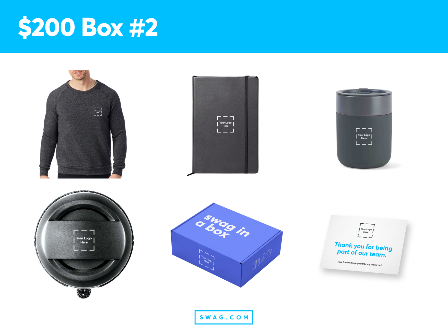 30 Swag Box Ideas For Employees, Customers and Leads - Swag.com