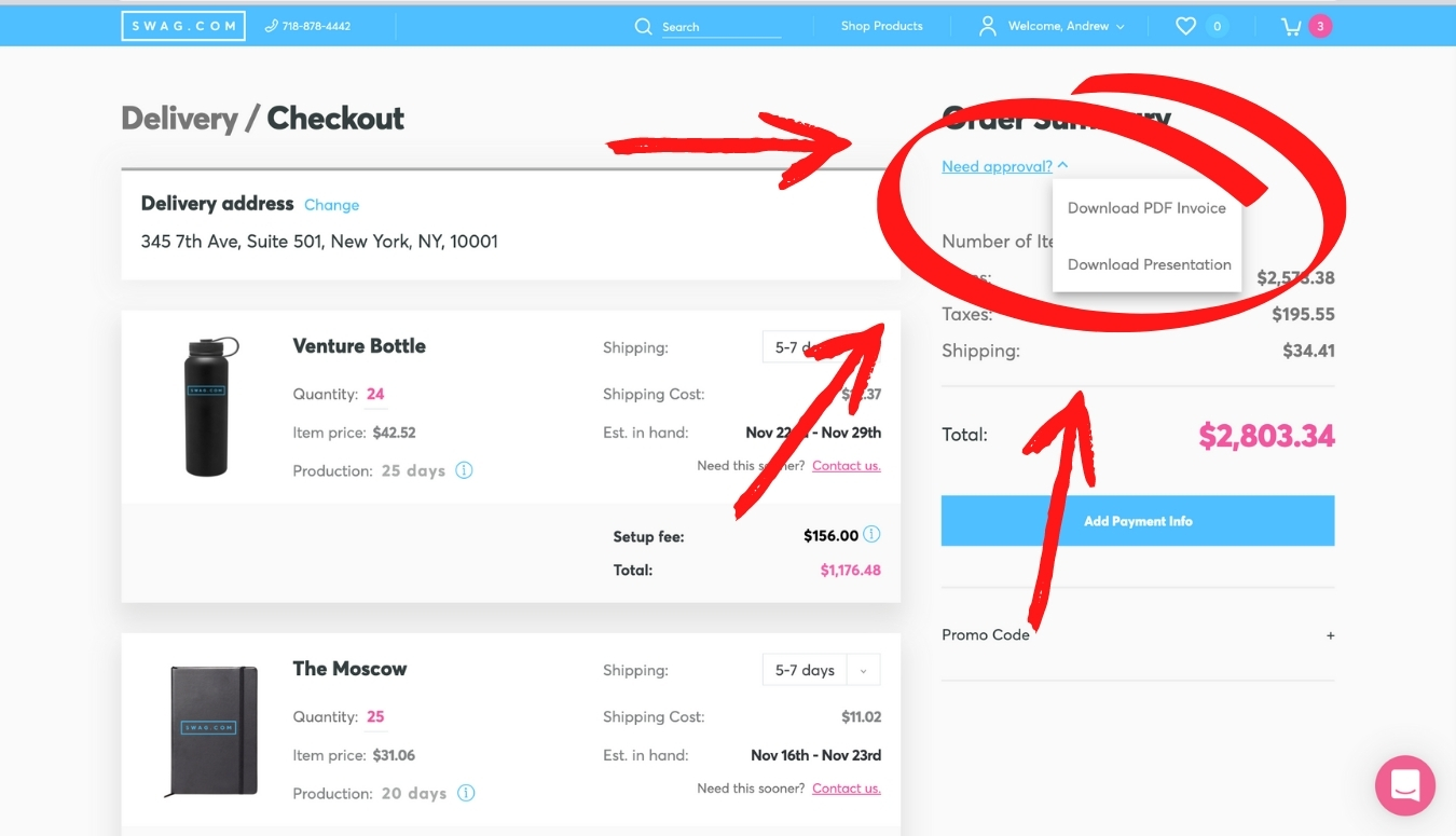 Swag.com Makes Approvals Easy With New Proposal Generator - Swag.com
